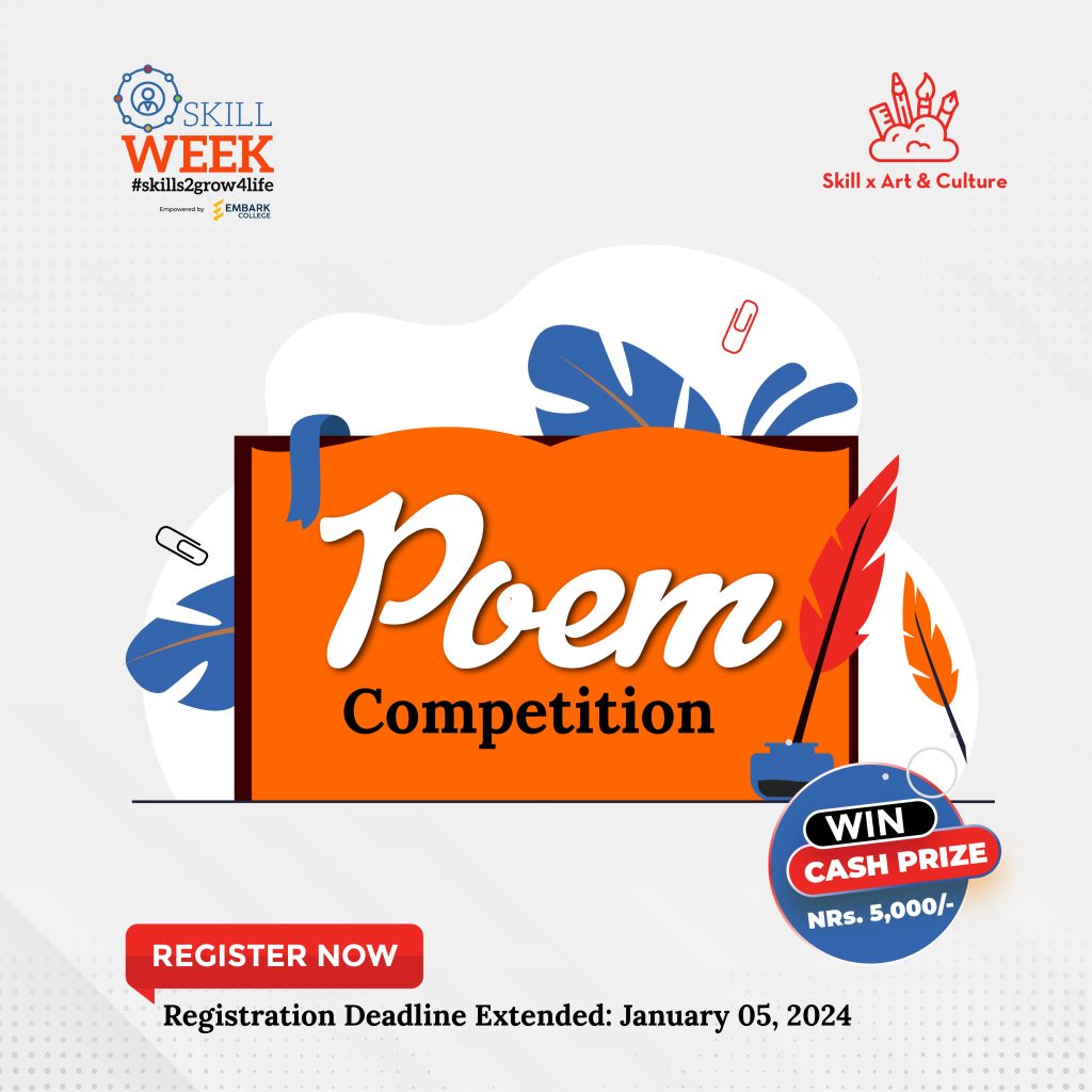 Poem Competition – Skill Week