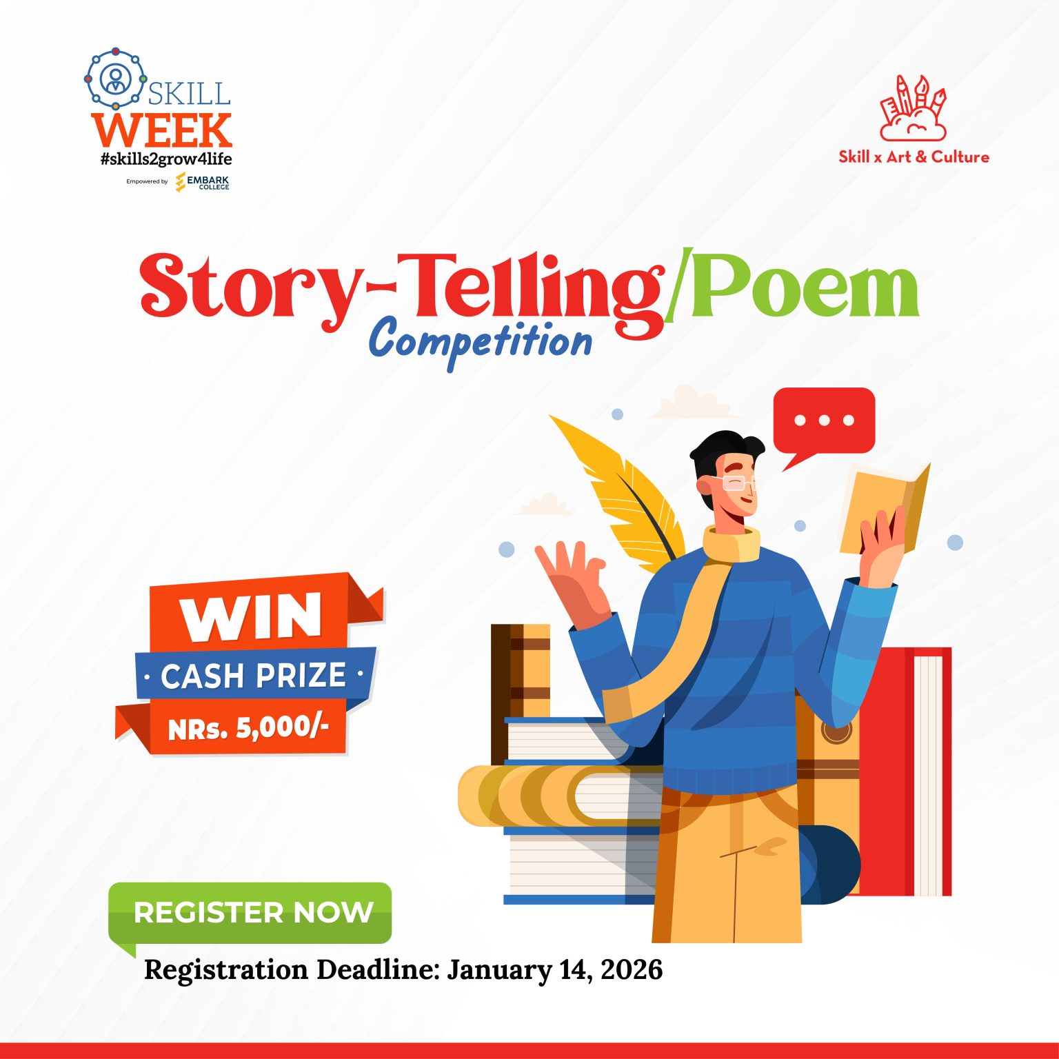 Poem Competition – Skill Week